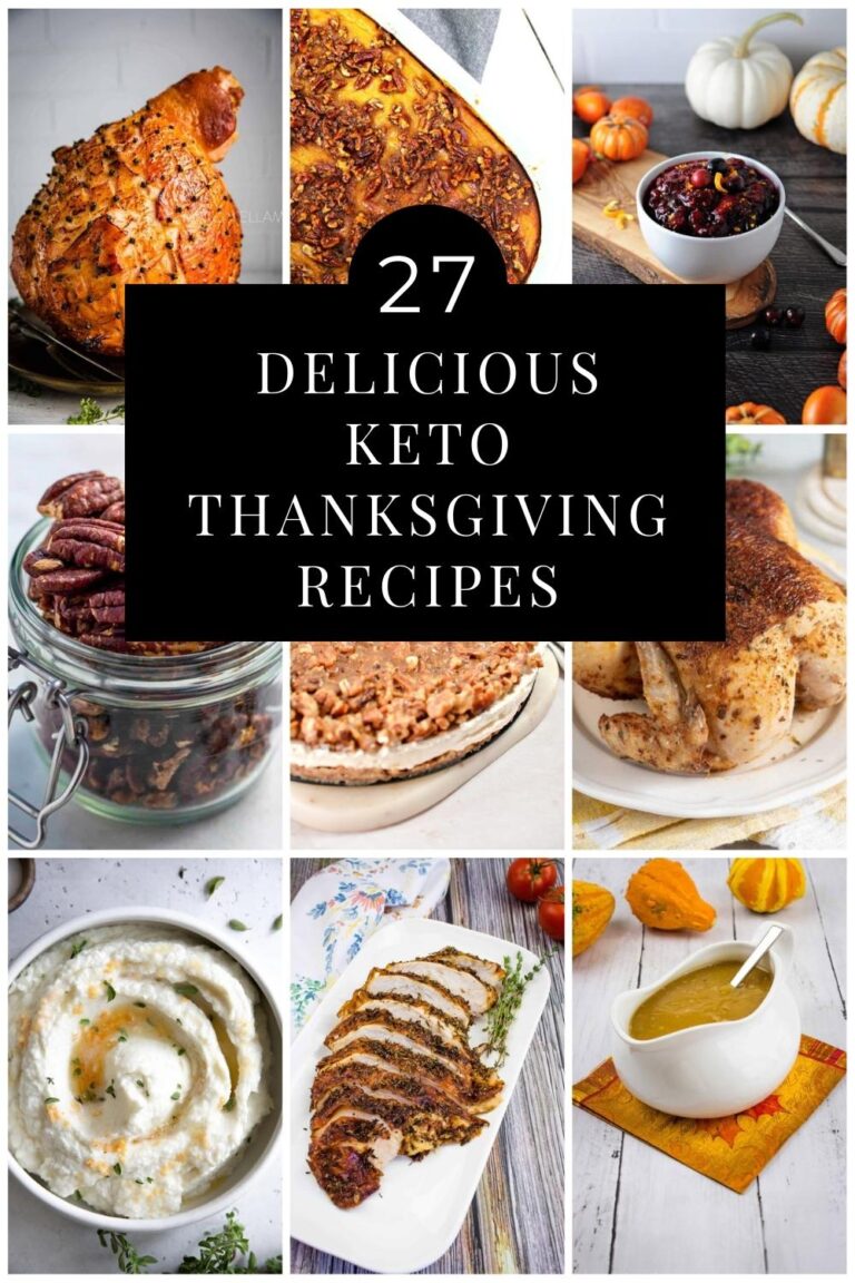 Delish Keto Thanksgiving Recipes - TheHeartyBody